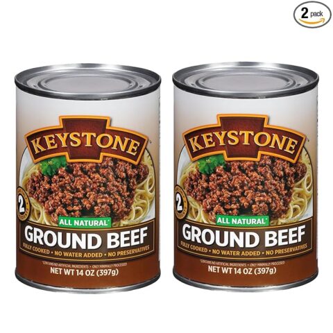 Keystone All Natural Ground Beef 14 Ounce Long Term Emergency Survival ...